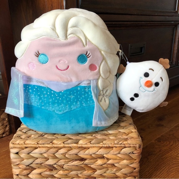 Squishmallows | Toys | Squishmallows Disney Frozen Eliza And Olaf ...